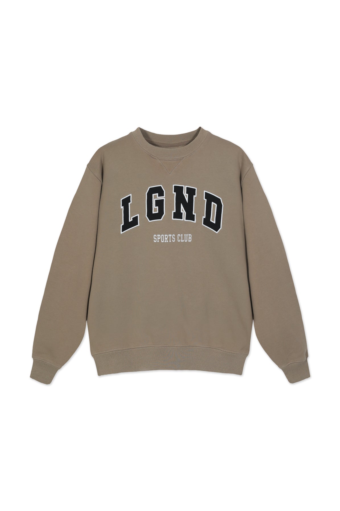 Sweatshirt_Taupek Crewneck Black LGND Sport Club – LGND.BRAND